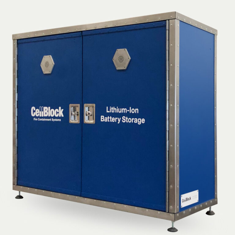 CellBlock Charging Benchtop - 7.7 kWh - Ecobatt Safety