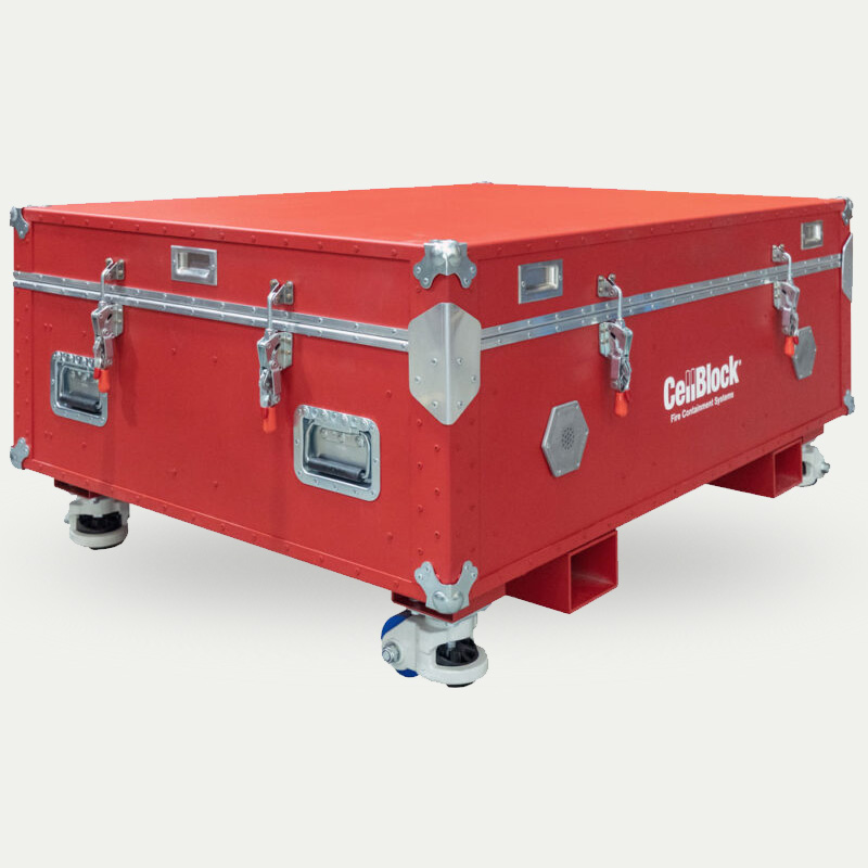 Lithium Storage & Transport Module Case - 20 kWh - Ecobatt Safety